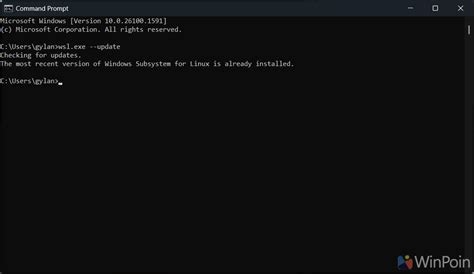 Cara Perbarui Windows Subsystem For Linux Winpoin