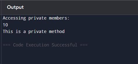 Access Modifiers In Python