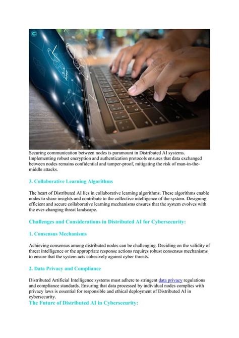 Revolutionizing Cybersecurity The Era Of Distributed Ai Systems Pdf