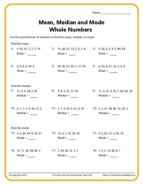 Grade 6 Maths Printable Worksheets Worksheets Hq