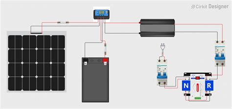 solar operated switch circuits
