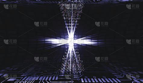 数据传输。互联网。芯片在工作。工作组织大数据