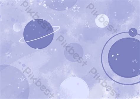 Watercolor Planets Purple Gradient Planet Background Psd Free Download Pikbest