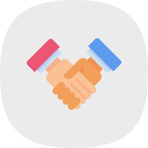 Handshake Vector Icon Design 15696166 Vector Art At Vecteezy