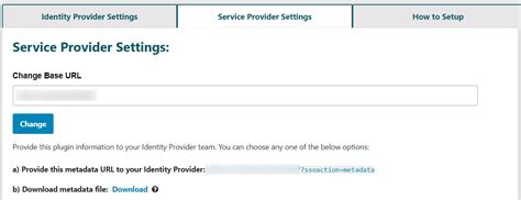 Service Provider Metadata And Endpoints