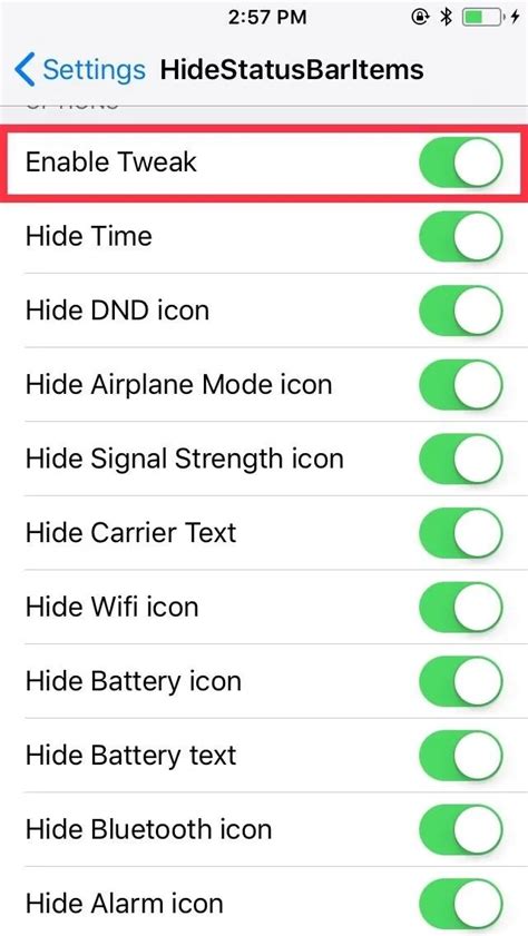 How To Hide Status Bar Icons On Your Iphone For A Cleaner Look In Apps And Wallpapers Ios