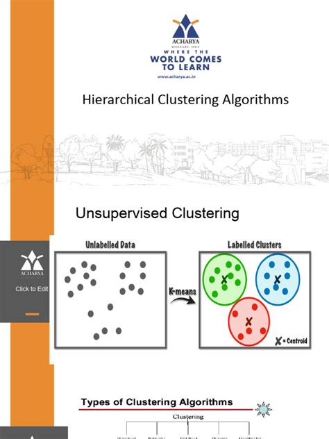 module 5 clustering algorithm pdf cluster analysis machine learning