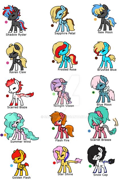 Mlp Ocs 8 By Samitham On Deviantart