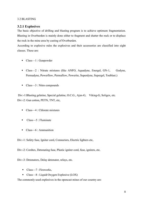 Optimization Of Blasting Parameters In Open Cast Mines Pdf Geology