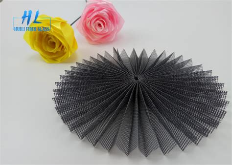 Polyester Plisse Mosquito Screen Mesh Fiberglass Folding Insect Screen