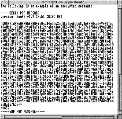 Pgp And Gnupg For Secure E Mail
