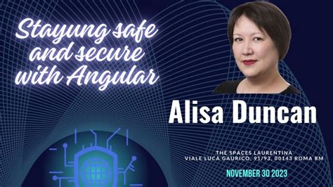 J Alisa Duncan On Linkedin Angular