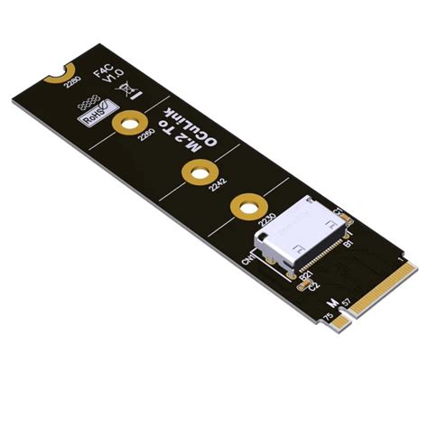 F4c M 2 Nvme Pcie 4 0 Auf Oculink Sff 8612 Adapter Für 2 5 Nvme U 2 Sf6913 Eur 11 99 Picclick De
