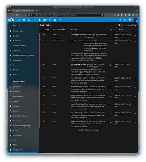 Error Occurred While Checking Server Setup But There Are Not ℹ️ Support Nextcloud Community
