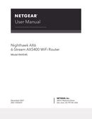 User Manual Netgear Nighthawk Rax English Pages