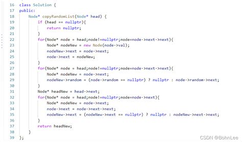 剑指offer35 复杂链表的复制 Csdn博客