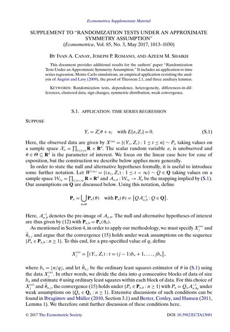 PDF Randomization Tests Under An Approximate Symmetry Assumption