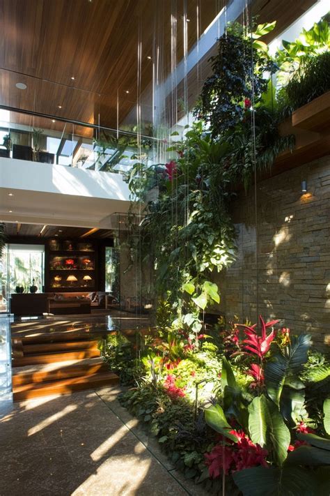 37 Lively Atrium Homes For Stunning Spaces Indoor Atrium Atrium