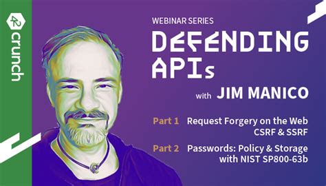 Defending APIs With Jim Manico Request Forgery On The Web