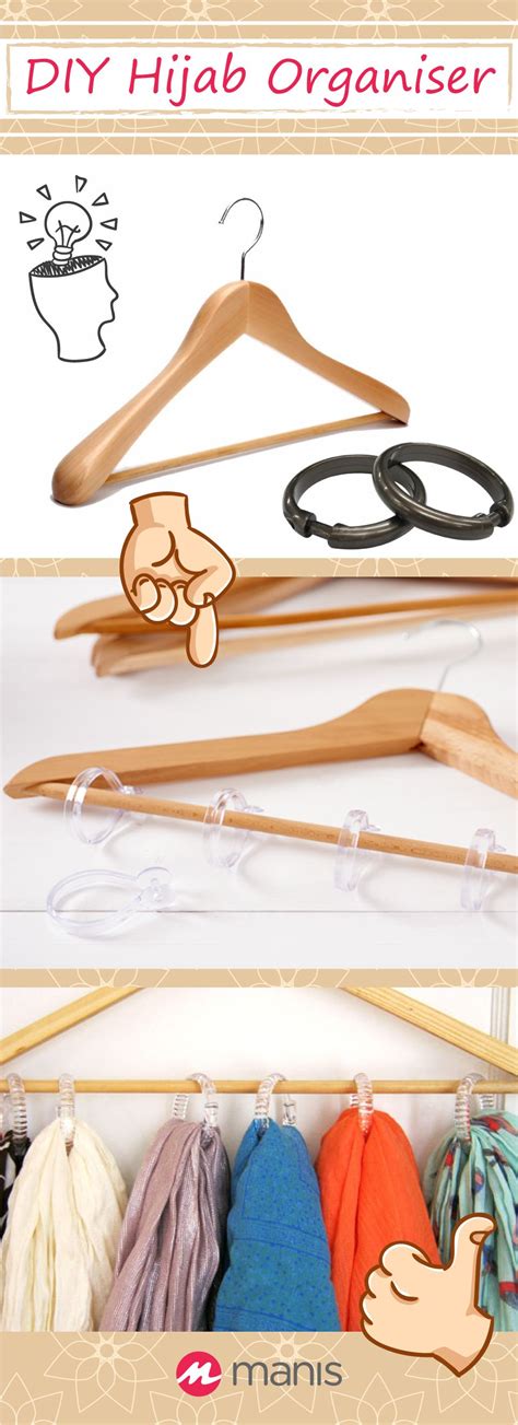 Want An Easy Way To Organize And Store Your Hijabs Hijab Organization Easy