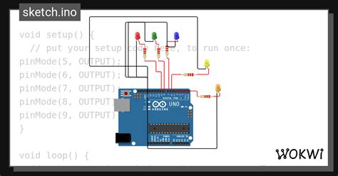 Led1 Wokwi Esp32 Stm32 Arduino Simulator