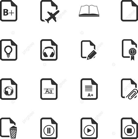 รูปไอคอนเอกสารตั้งไฟล์ชุด Css เวกเตอร์ Png ไฟล์ Css ชุดภาพ Png และ เวกเตอร์ สำหรับการดาวน์