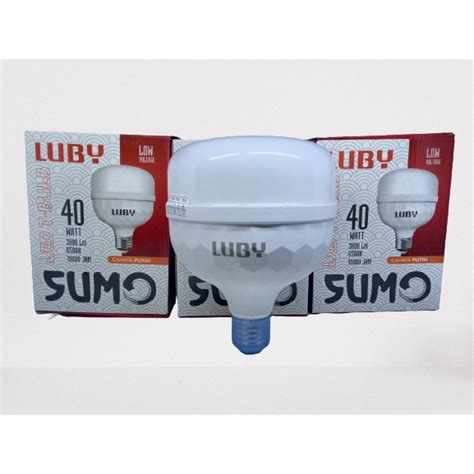 Jual Lampu Led Luby Sumo W Watt Led T Blub Shopee Indonesia