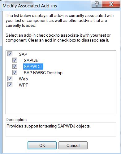 uft doesn t recognize sap objects when it s openned by portal