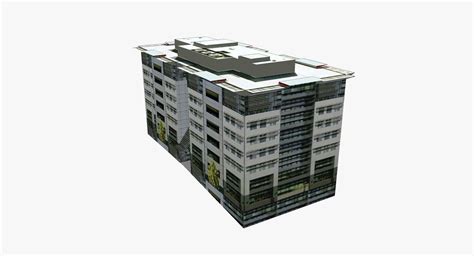 3d Model Mincom Corporation Headquerter Vr Ar Low Poly Cgtrader