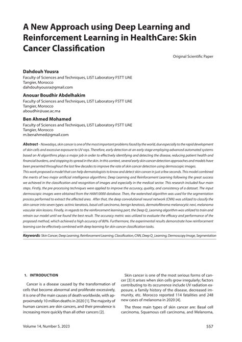 Pdf A New Approach Using Deep Learning And Reinforcement Learning In