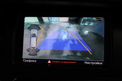 Штатная камера заднего вида Audi Q7