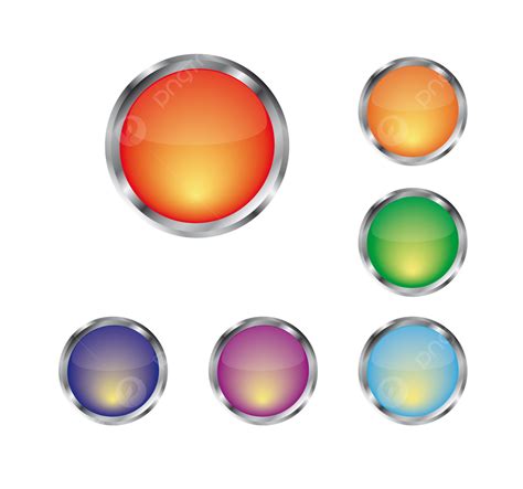 Buttons Decoration Shadow Circle Sign Blue Green PNG Transparent Image And Clipart For Free