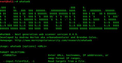 Whatweb A Scanning Tool To Find Security Bugs In Web App
