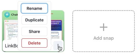 Dashboard 🏠 Documentation Snappify