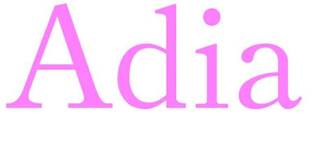 Adia Name For Girls Meaning Popularity And Origin