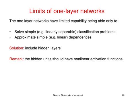 Ppt One Layer Neural Networks Approximation Problems Powerpoint