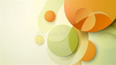 modern abstract background showing overlapping circles and curved