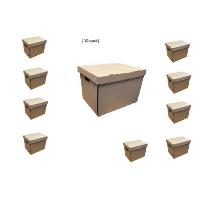 Document File Boxes A3 Lid Base Combo 430mm L X 330mm W X 315mm H Priced Per 1 Box