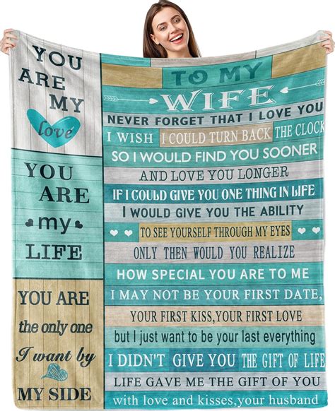 Ts For Wife Birthdaywife Blanket From Husband 60x50wife Birthday