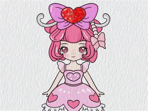 简笔画公主的画法步骤 简笔画公主的画法步骤图片 画趣文库（我爱生活）