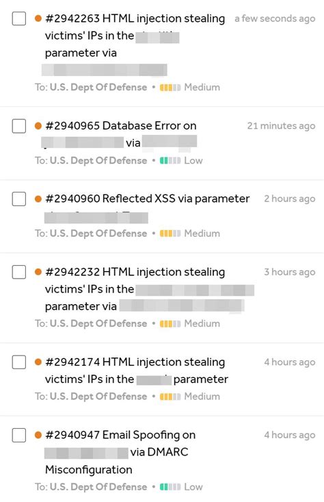 bugbounty cybersecurity hackerone ethicalhacking dod infosec
