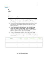 Memo Docx Memo To From Cc Date Re Environmental Memo To Apply The Inch Margins For