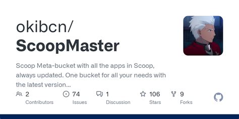 Github Okibcnscoopmaster Scoop Meta Bucket With All The Apps In