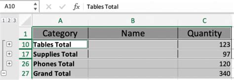 How To Apply Colors To Subtotal Rows In Excel In Excel