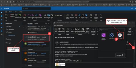 Installing The Givingdata New Outlook Add In Sideload
