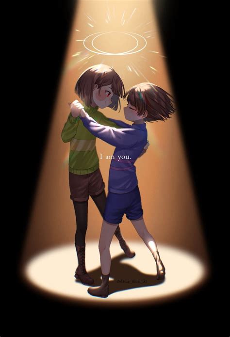 Heart From Undertale Frisk And Chara Cosplay Undertale Yuri Chara X