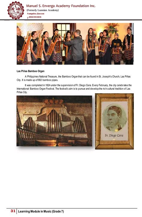 Music Module St Quarter DOCX World International Music Music