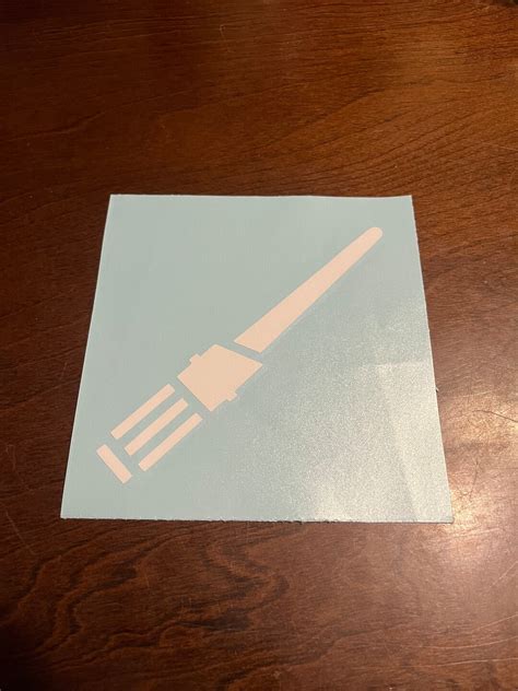 Lightsaber Decal Etsy
