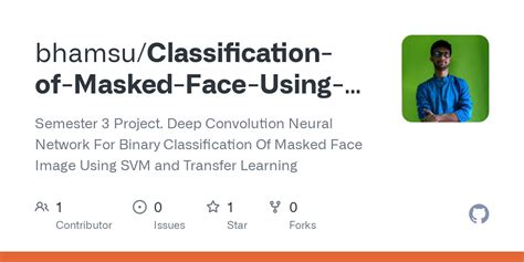 github bhamsu classification of masked face using alexnet cnn svm