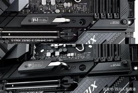 华硕 z690 rog 主板上的 pcie 插槽具有快速插槽释放功能 知乎